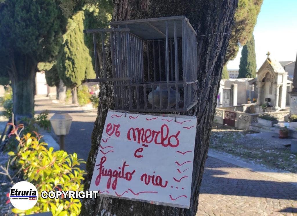 Montefiascone - Cartello di cattivo gusto al cimitero contro l'ex ...