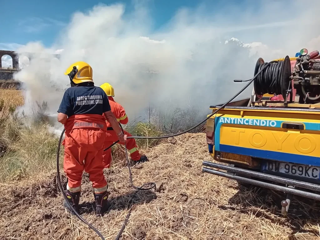 Allarme incendi, la Tuscia tra le province più colpite con 92 ettari di ...