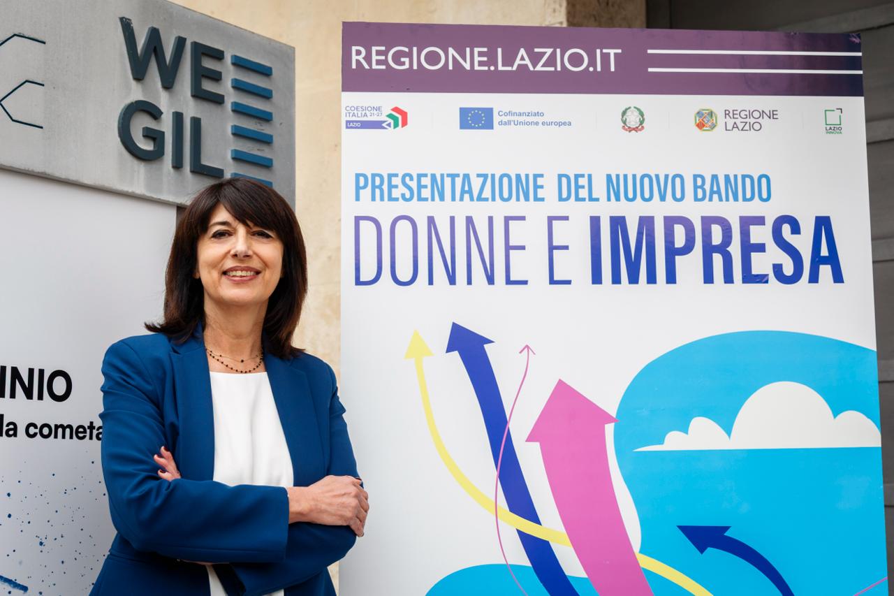 Regione Lazio, 3 milioni per l'imprenditoria femminile. Angelilli: "10% ...